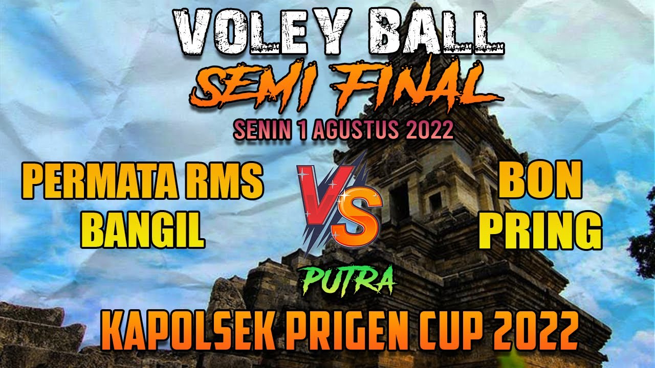 FULLII Kapolsek Prigen Cup 2022, PERMATA RMS VS BON PRING - YouTube