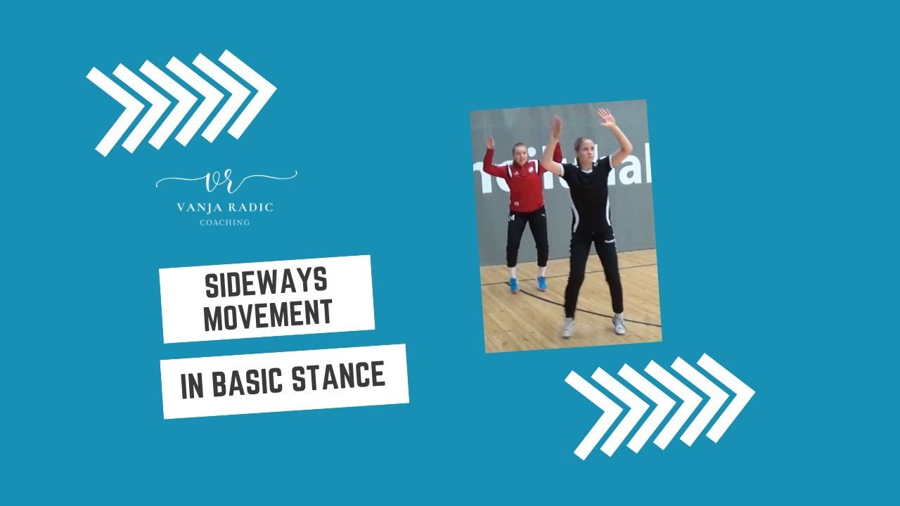 Handball Goalkeeper Training - Exercise For Movement in Basic Stance ...