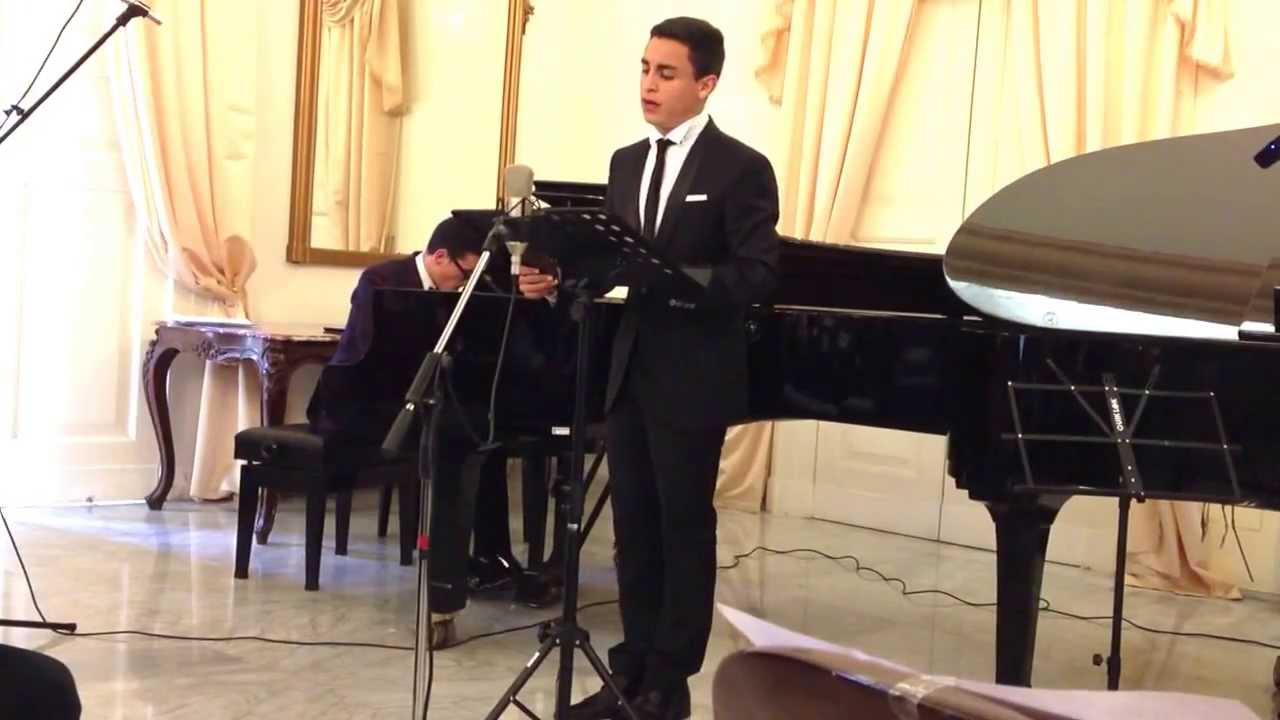 Les chemins de l'amour - Poulenc (piano: Pasquale Greco; voce: Manuel ...