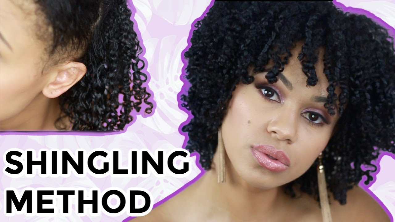 WASH N GO ROUTINE USING THE SHINGLING METHOD - YouTube