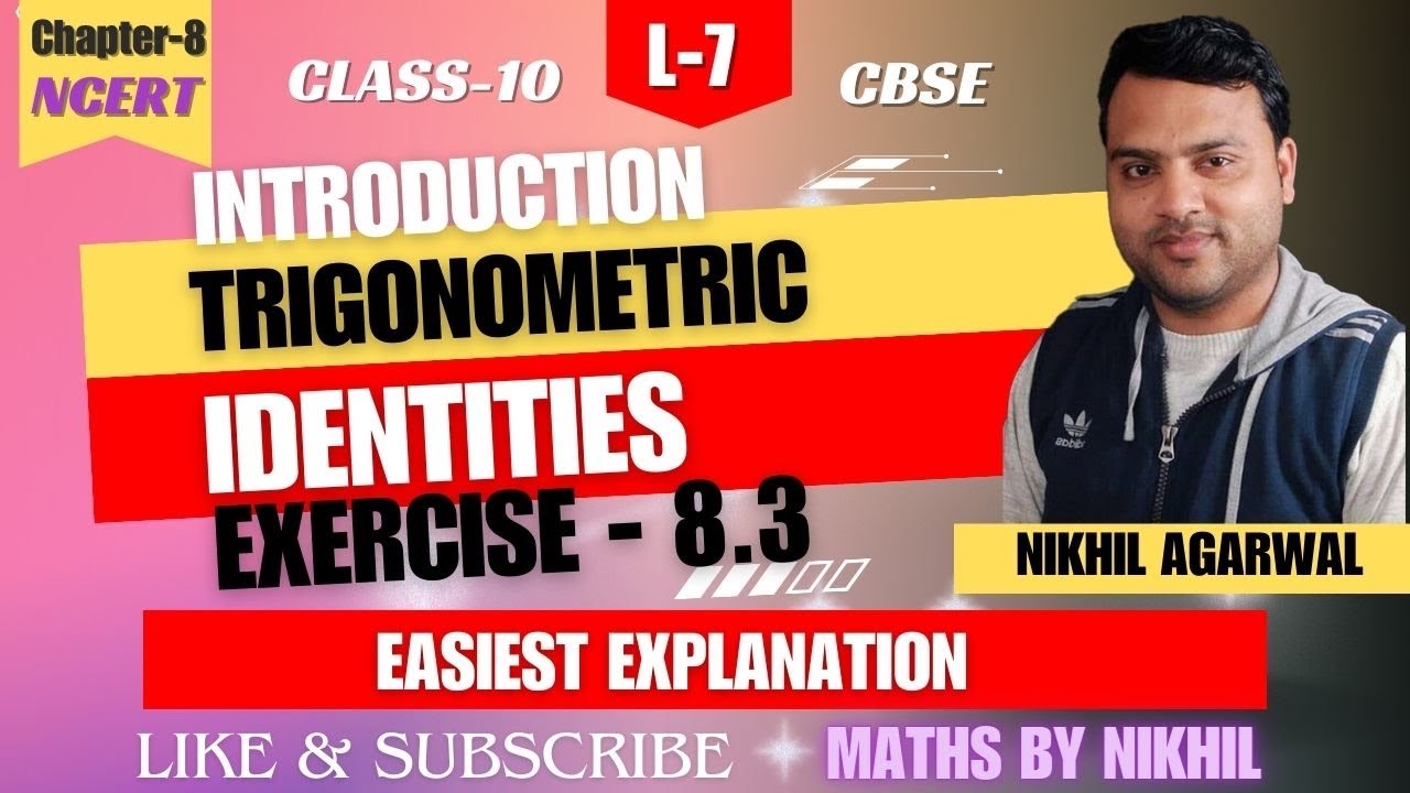 L-7 trigonometric identities | introduction to trigonometry class 10 ...