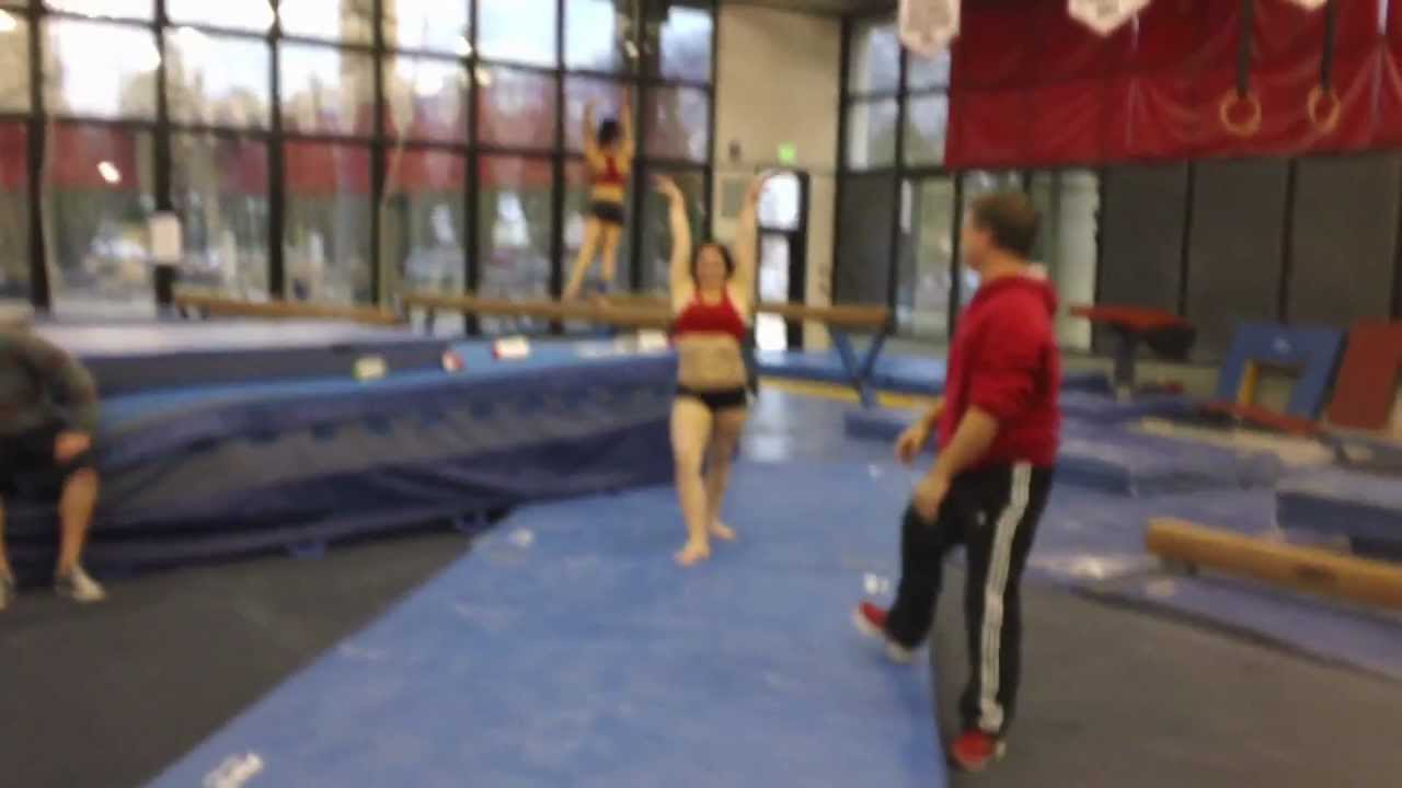 SUU Gymnastics End of October and November Practice 2011 - YouTube