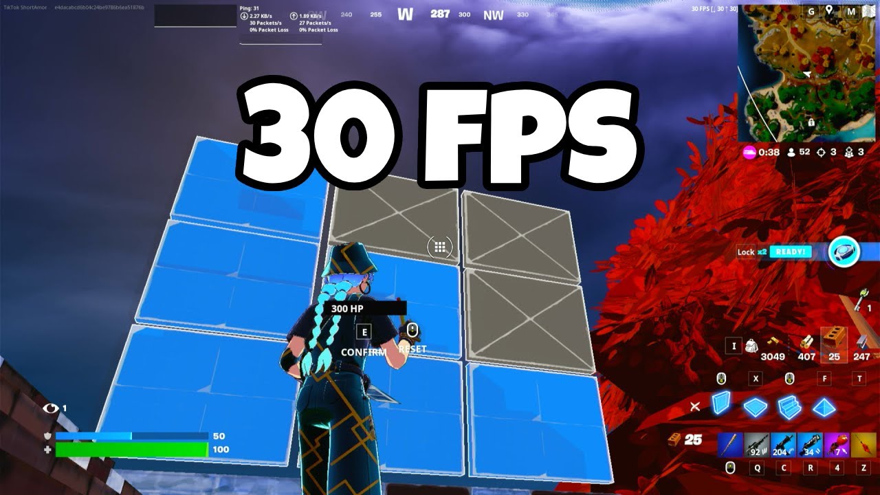 I played fortnite on 30 FPS..... | ShortAmor - YouTube
