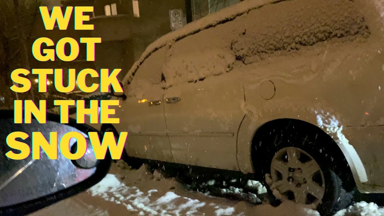 We Got Stuck in The SNOW☃️| A Long Journey Home| Canada Vlog| Life in ...