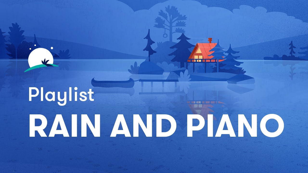 Soft Piano & Rain Sounds | Relaxing piano, Sleep Music, Background ...