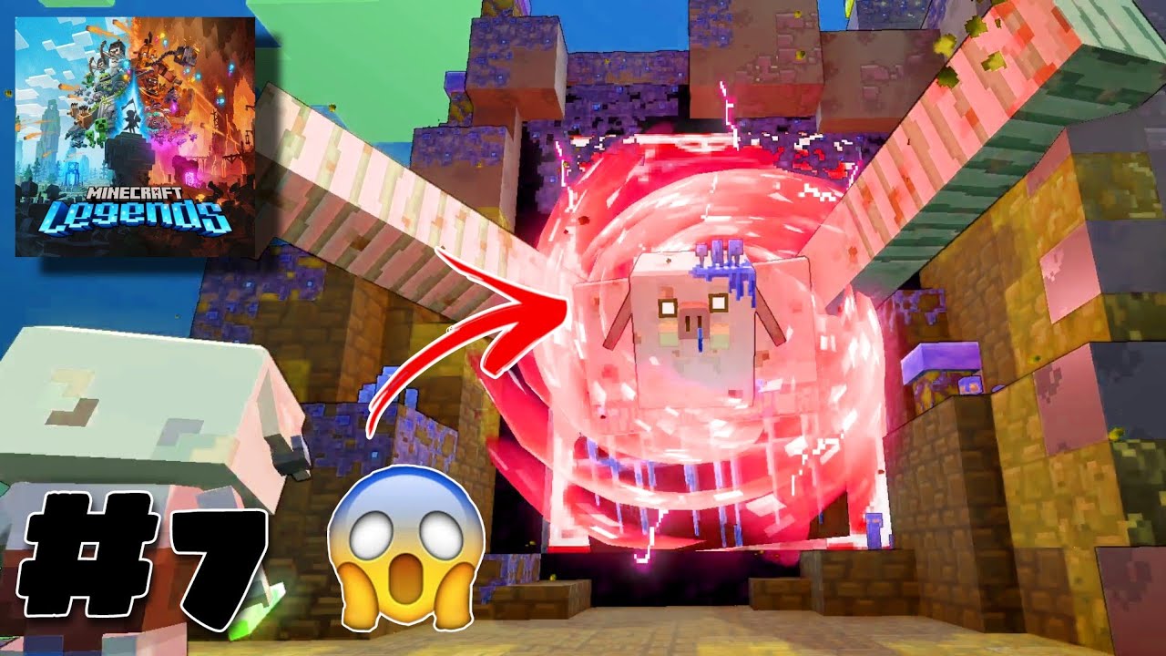 PIGLIN BOSS SPORE - THE DEVOURER | Minecraft Legends Campaign Gameplay ...