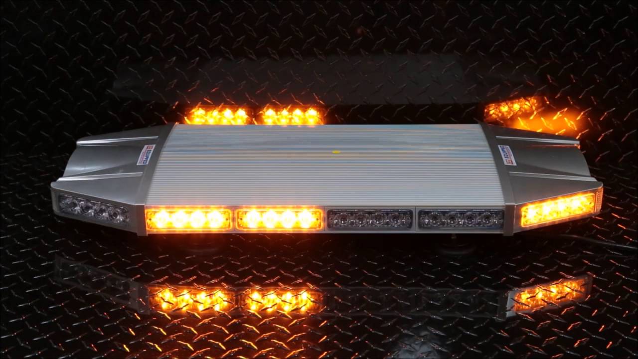 Falcon Flight Emergency 3 watt LED Light Bar 27 in - YouTube