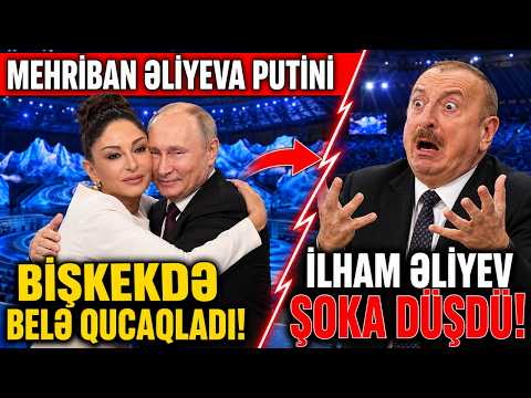 1.9.26 Mehriban Əliyeva Putini Bişkekdə belə qucaqladı.İlham Əliyev  şoka düşdü! 📱