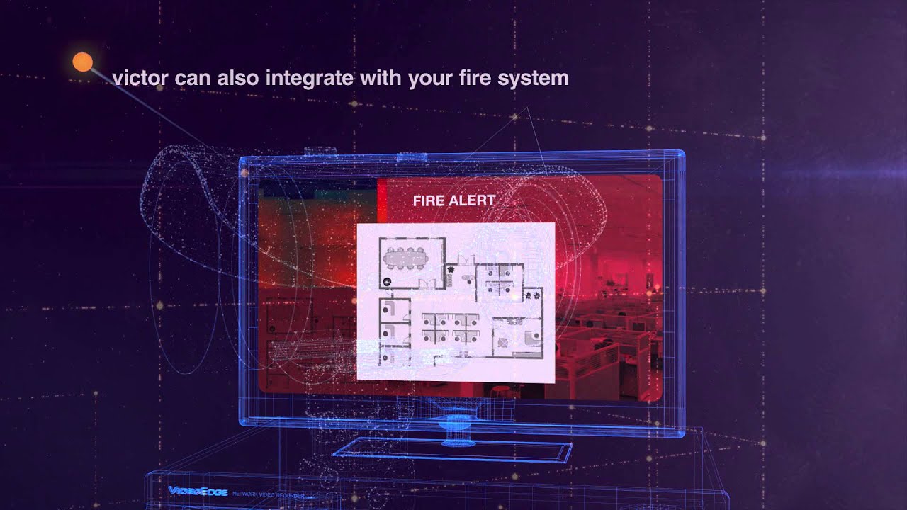 Victor - Integrated Fire Alarm and Security System - YouTube