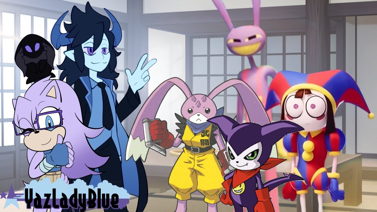 Compañeros Digimon de los personajes de Digital Circus - YouTube