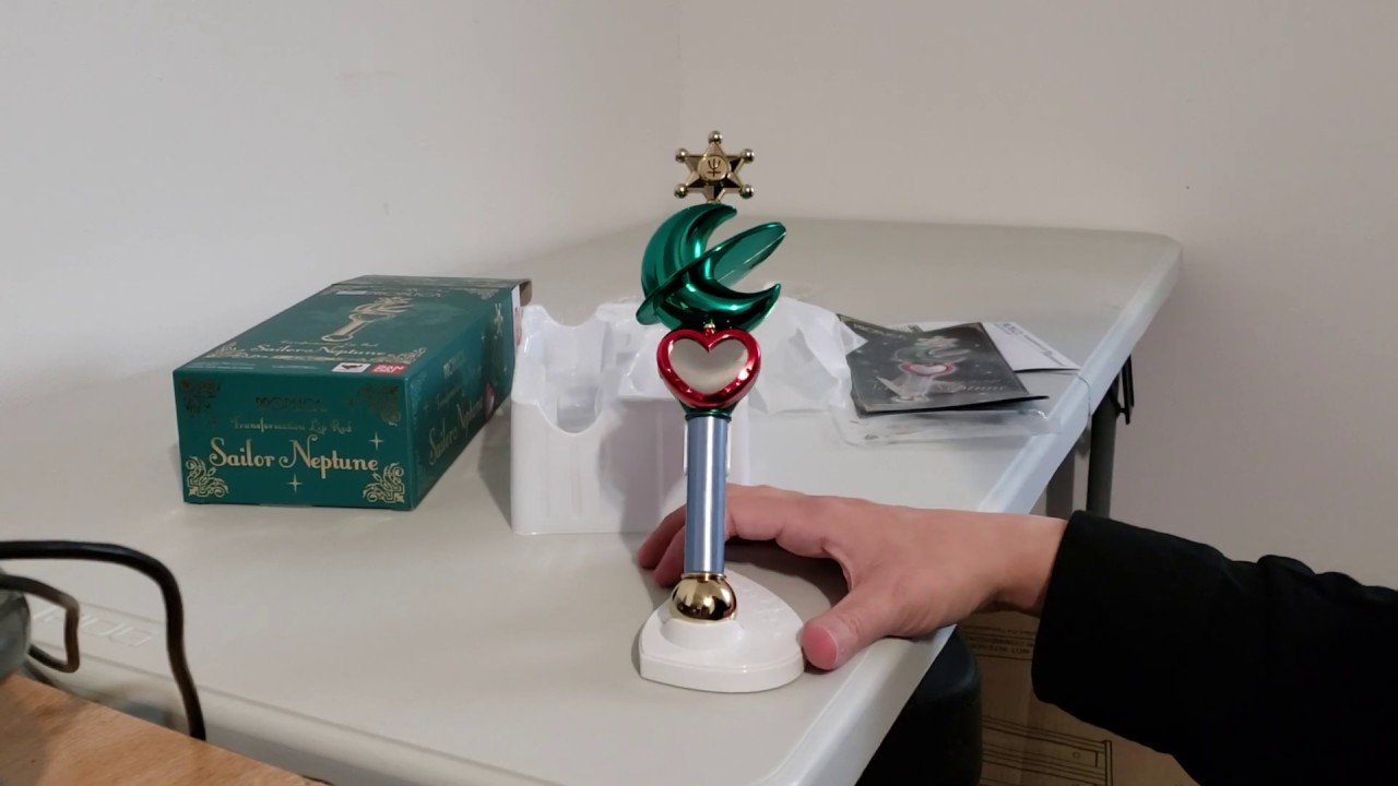My Sailor Neptune Lip Rod Proplica Unboxing - YouTube
