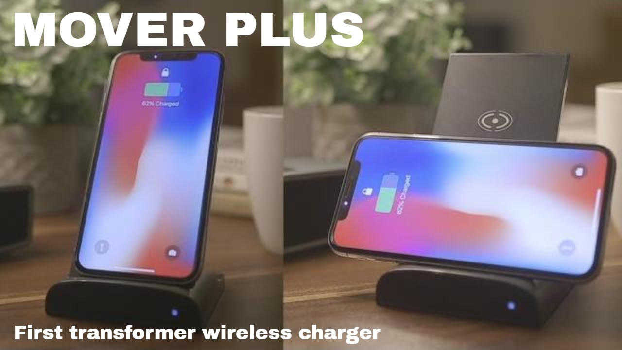 MOVER PLUS First Transformer Wireless Charger - YouTube