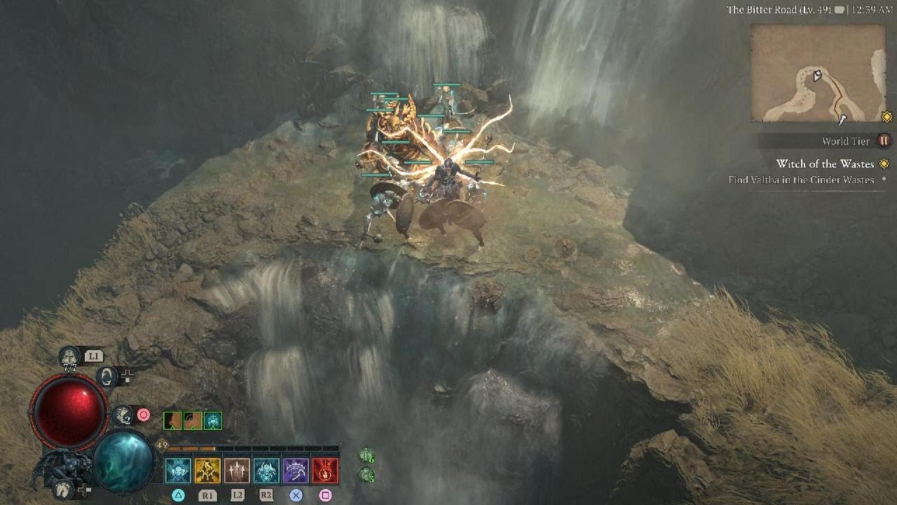 Diablo IV Beautiful waterfall Graphics are fantastic Making Some ...
