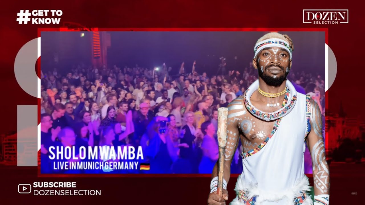 SHOLO MWAMBA AWACHEZESHA WAZUNGU "SINGELI" UJERUMANI AFRICAN MISIC DAY ...