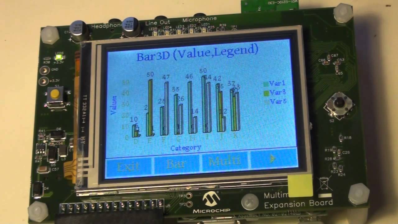 PIC32 Multimedia Expansion Board Review - YouTube