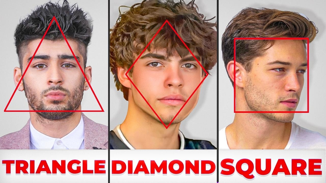 How to pick a hairstyle for your face shape - YouTube