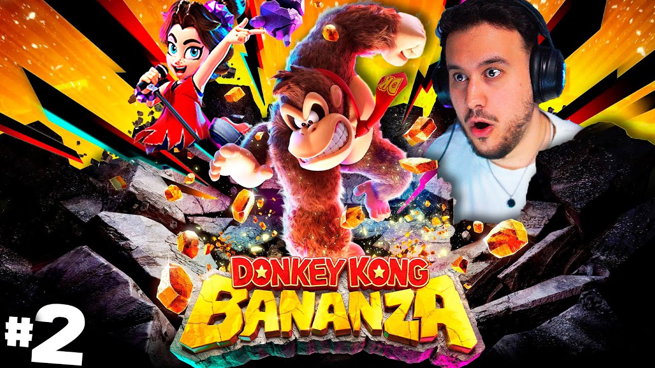¡UN MARIO PROTAGONIZADO POR HULK! DONKEY KONG BANANZA 🐵🍌 Episodio 2 ...