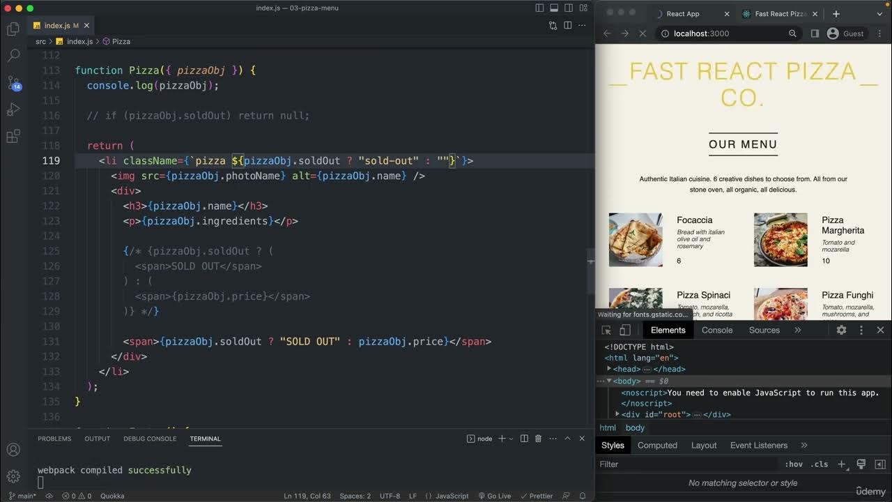 022 Setting Classes and Text Conditionally - YouTube