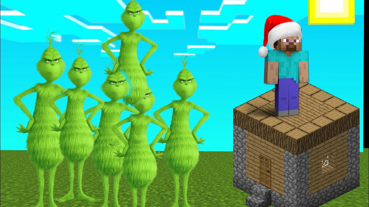 base segura VS Grinch en Minecraft - YouTube