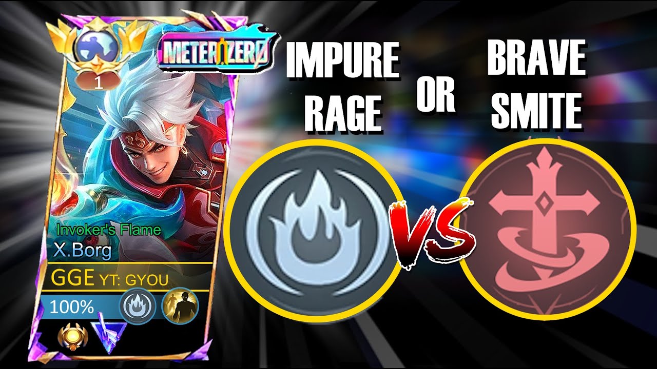 Impure Rage vs Brave Smite X.Borg | Best Talent for Damage Build ...