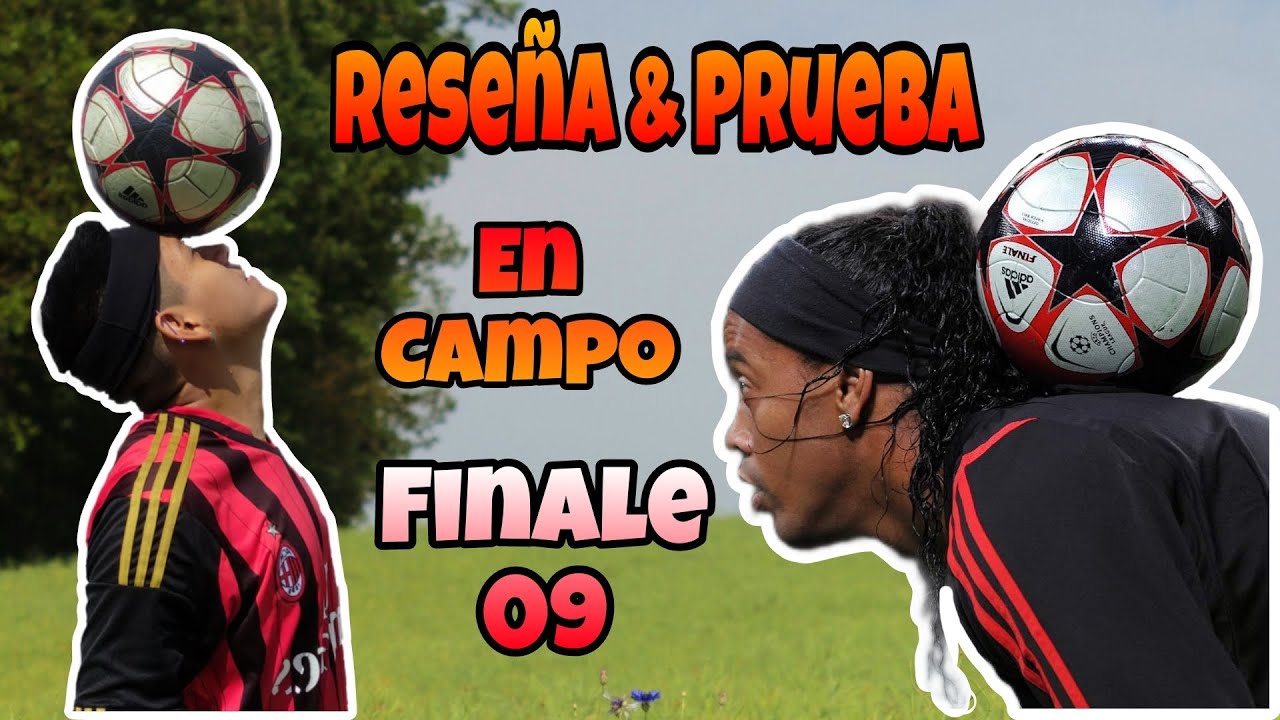 Adidas FINALE 09 OMB | El balón de la UEFA CHAMPIONS LEAGUE | Review ...