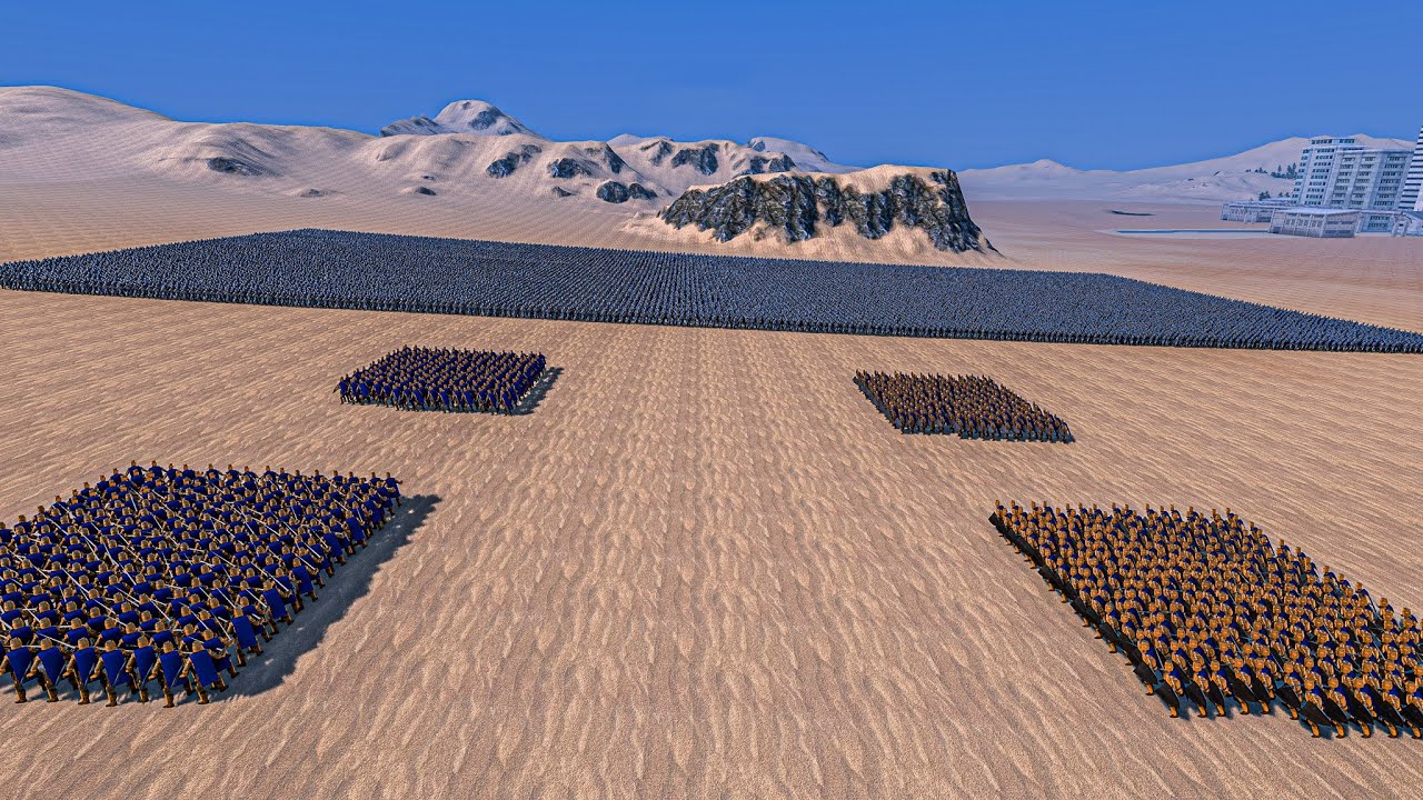 1000 GOLDEN KNIGHTS vs 25.000 HEAVY KNIGHTS - Ultimate Epic Battle ...