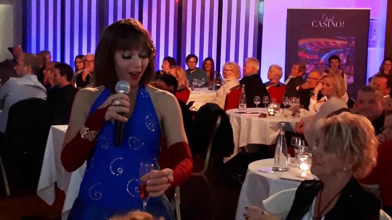 "Il Brindisi" Annick Burger au Casino d' Evian - YouTube