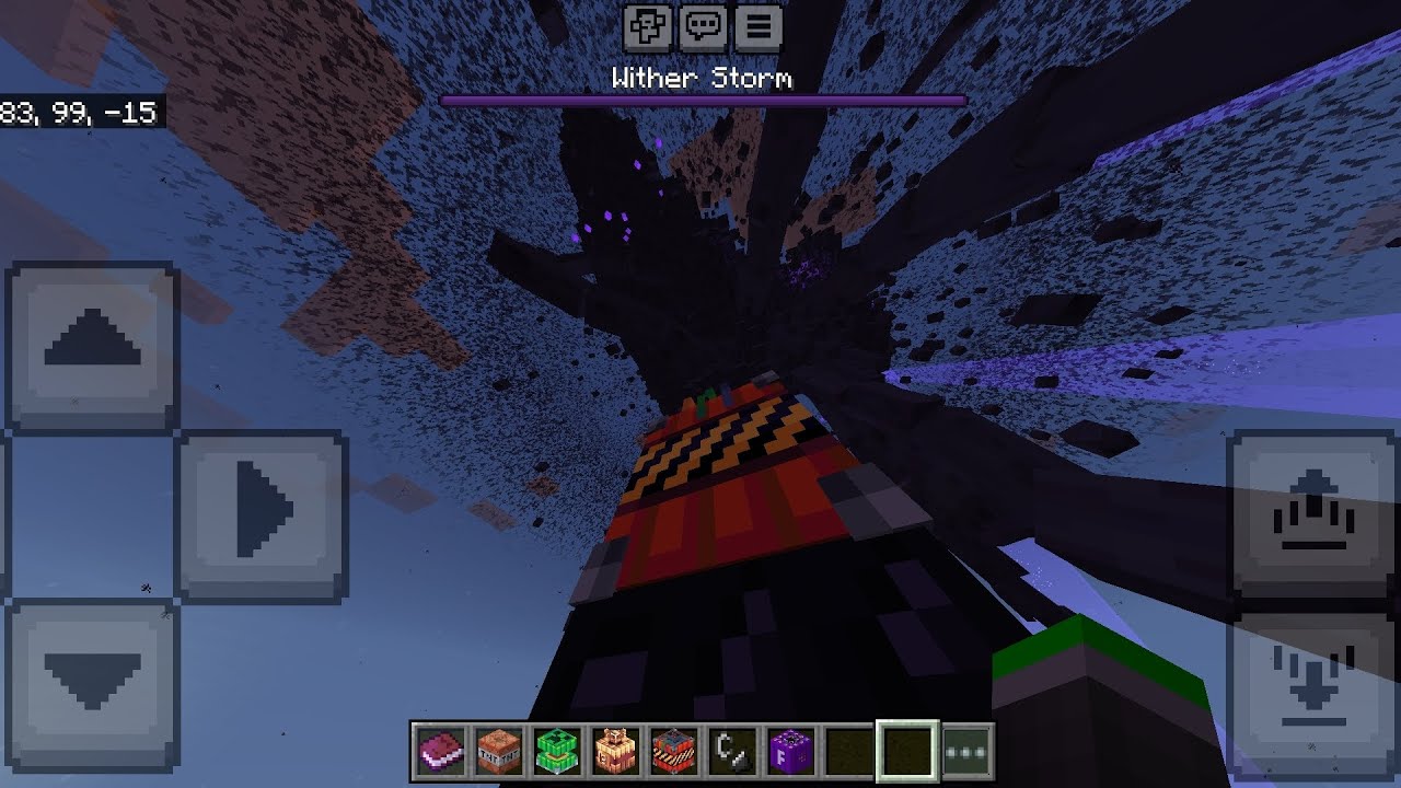 Wither Storm With More Tnt's addon in minecraft - YouTube