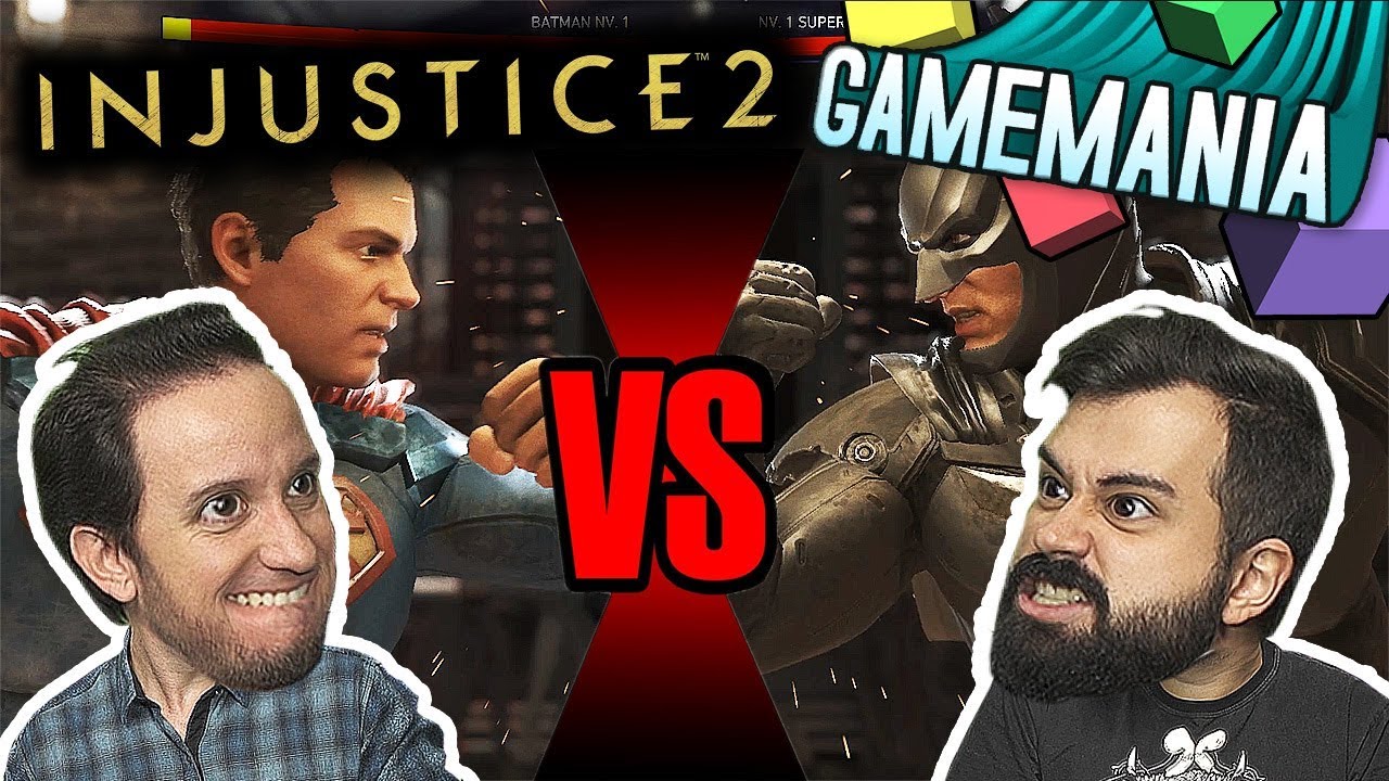 Superman VS Batman! Gameplay de INJUSTICE 2 | GAMEMANIA - YouTube