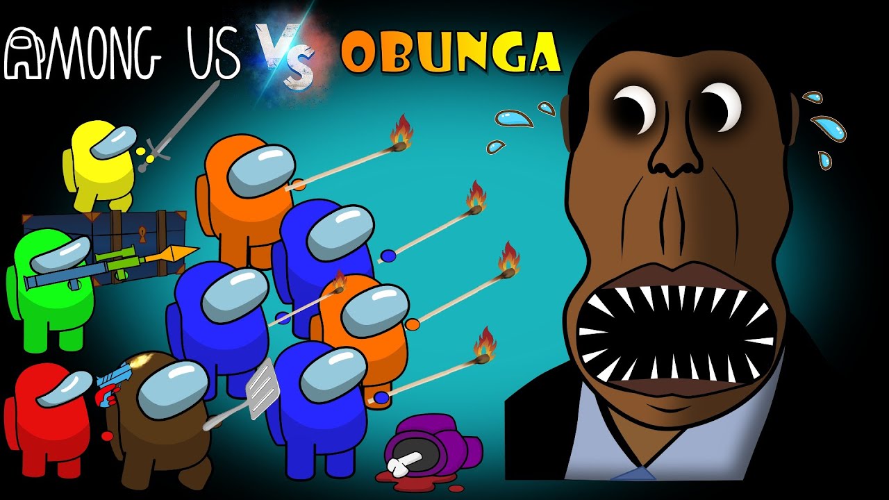 어몽어스 VS Obunga | 어몽어스 좀비 애니메이션 | AMONG US ANIMATION - YouTube