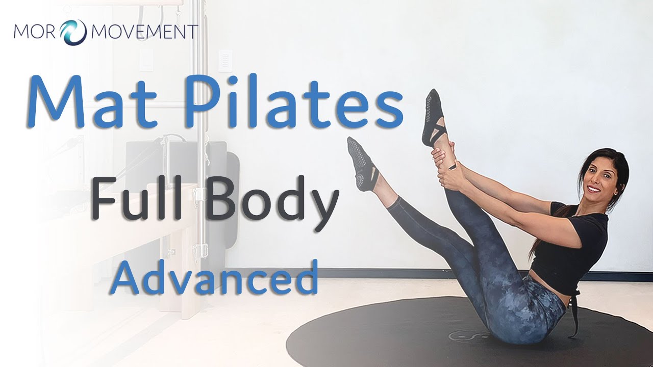 Mat Pilates at Home Workout (no equipment) - YouTube