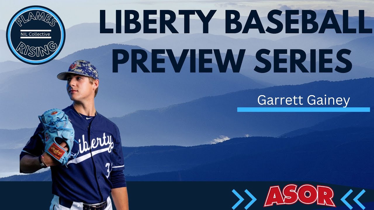 Liberty Baseball Preview Series Garrett Gainey - YouTube