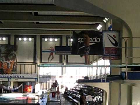 Five year old diving off 3- Meter Diving Board - YouTube