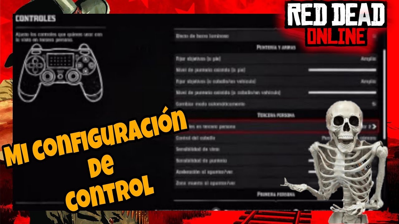 Mi configuración de control 🎮 Red Dead online - YouTube