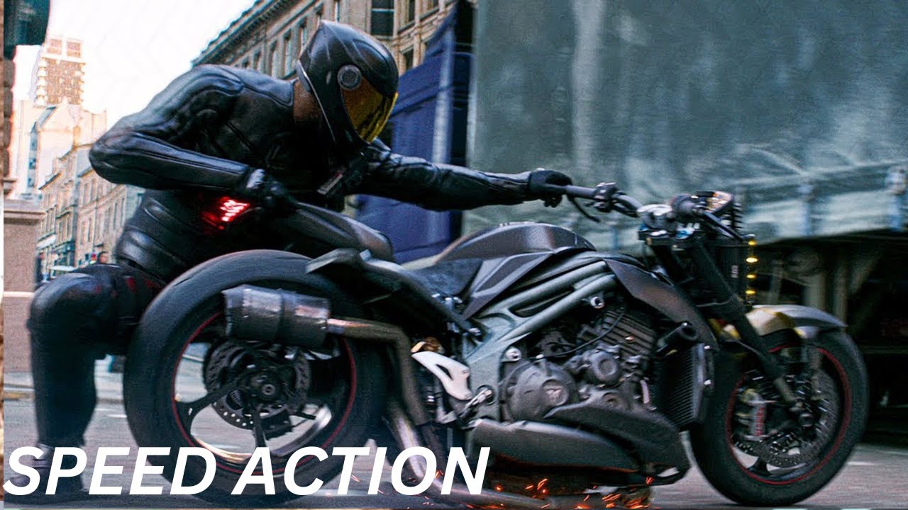 McLaren vs Cyborg Motorbike Chase Fast and Furious Hobbs & Shaw SPEED ...