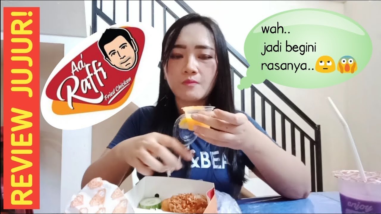 Review Aa' Raffi Fried Chicken Manado - YouTube