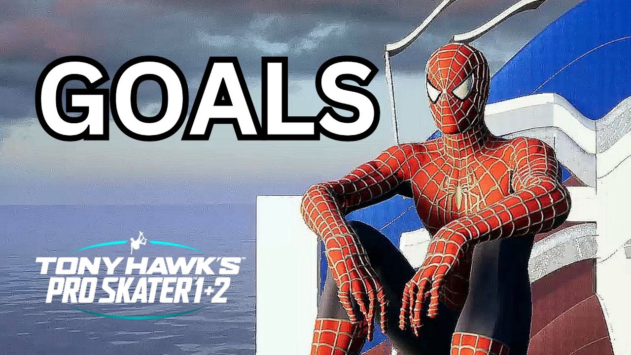 Goals in my Spider-Man Map in Tony Hawk's Pro Skater 1+2 - YouTube