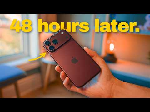 iPhone 18 Pro Max 48 Hours Later... Worth It?