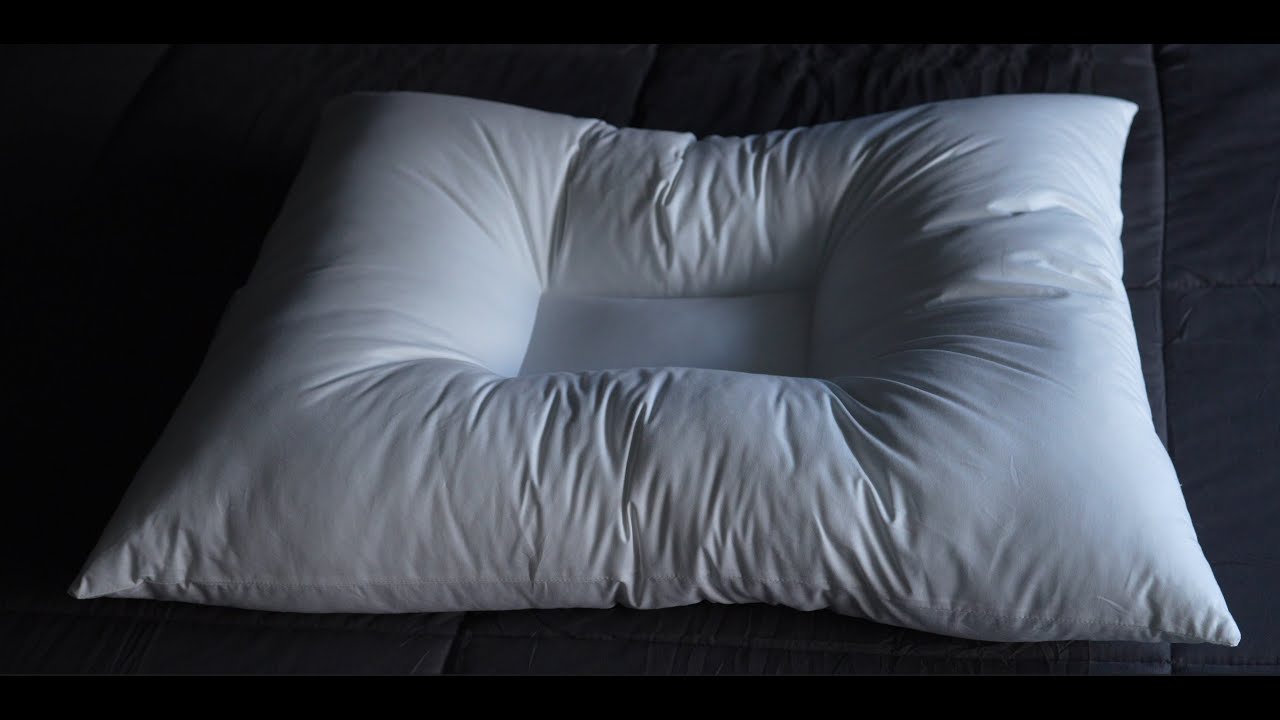 The Best Pillow For Sleep - Linear Gravity Pillow Product Video - YouTube
