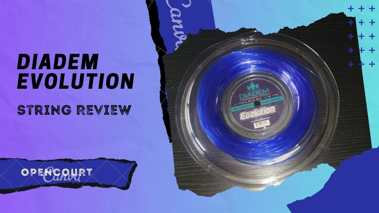 Successor to Babolat Origin? Diadem Evolution String Review - YouTube