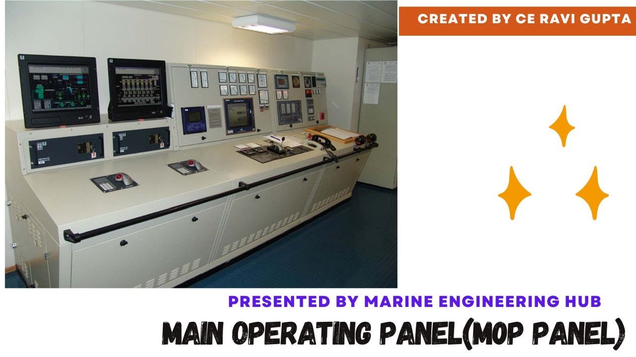 Main Operating Panel|MOP panel|Cheif Limiter| Fuel Adjustment|Man B&W ...