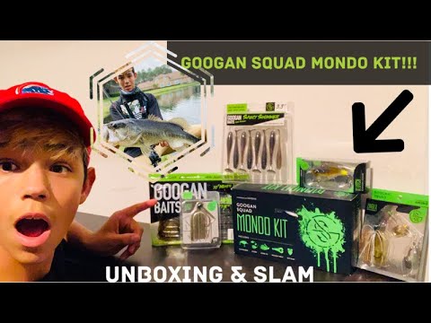 GOOGAN BAITS MONDO KIT, Unboxing&Slam!!! - YouTube
