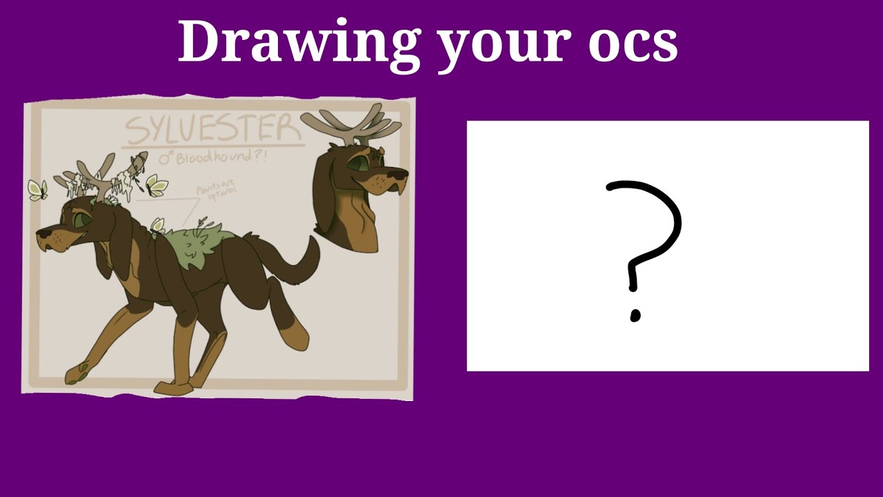 Drawing your OCs part 1! - YouTube