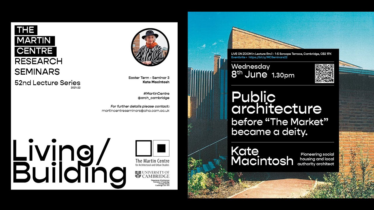 Martin Centre Seminar Kate Macintosh - YouTube