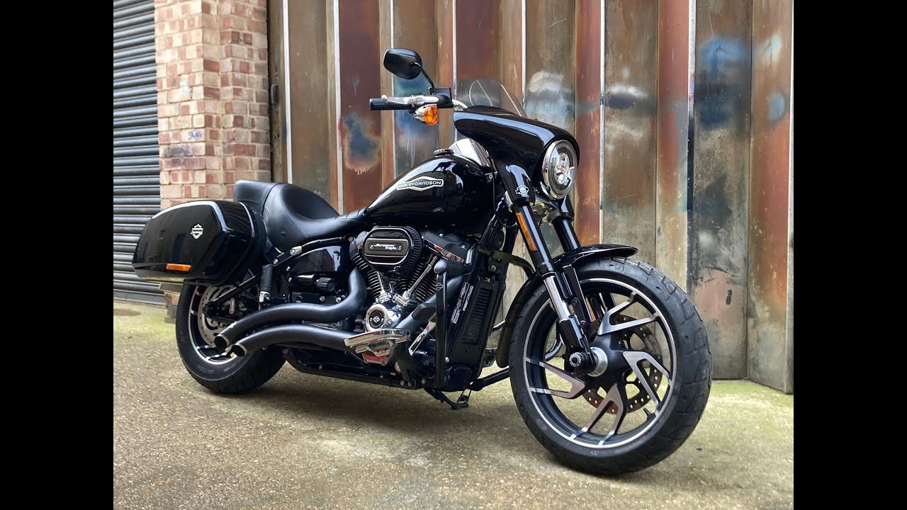 Harley-Davidson Sport Glide 1745 - FLSB - YouTube