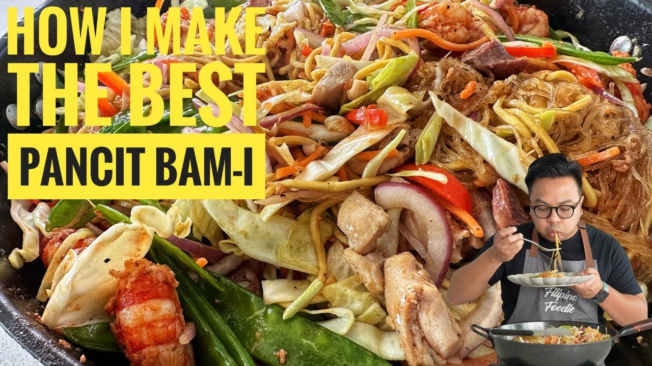 How I make the BEST Pancit Bam-I - YouTube