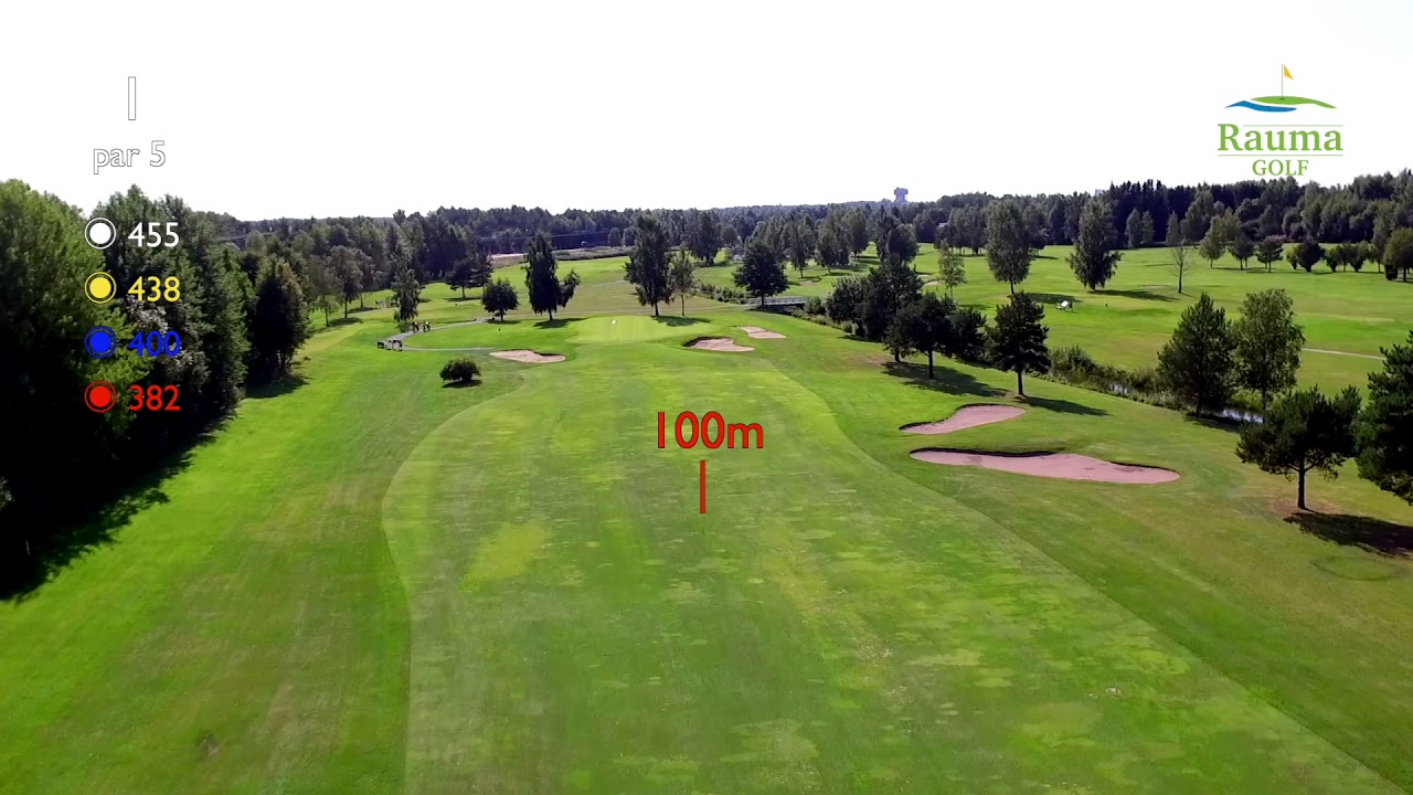 Rauma Golf - Väylä 10 - YouTube