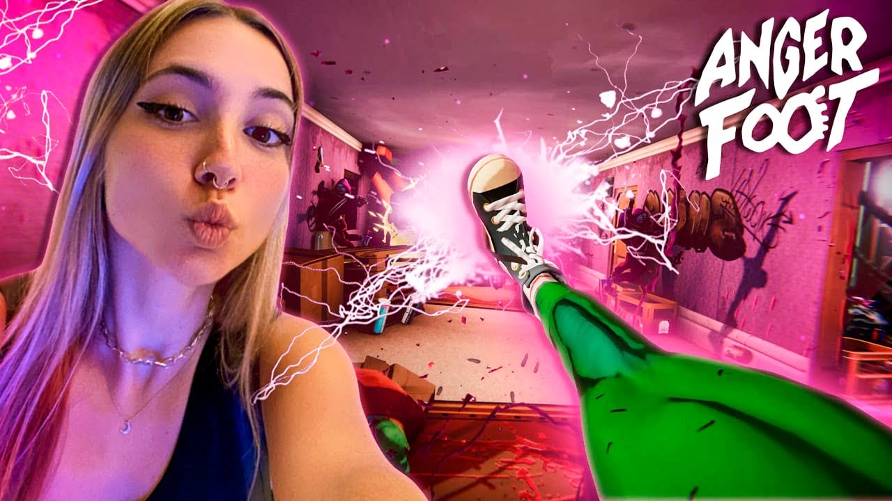 EL JUEGO MAS ADICTIVO Y SUREALISTA | 🦵 ANGER FOOT - Full Gameplay ...