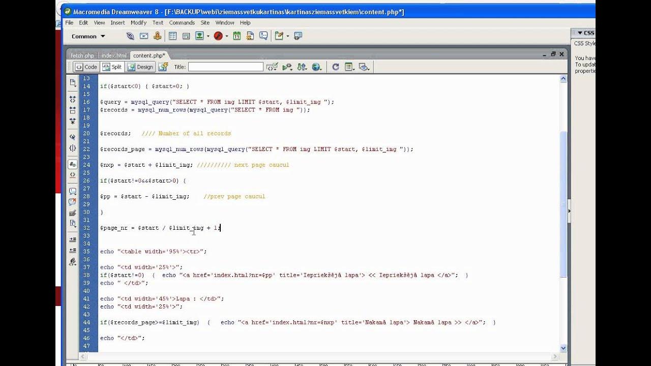 PHP mysql Photo album part 4 - YouTube