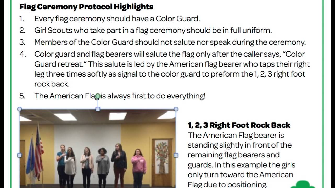 Color Guard Self Study Training - YouTube